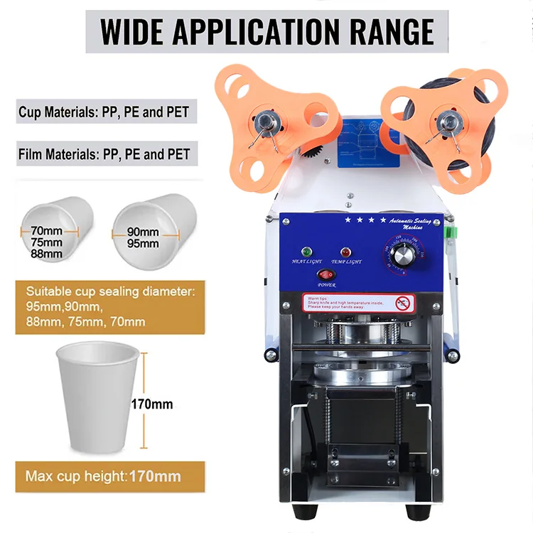 High Quality Cup Sealing Machines for Bubble Tea & Juice