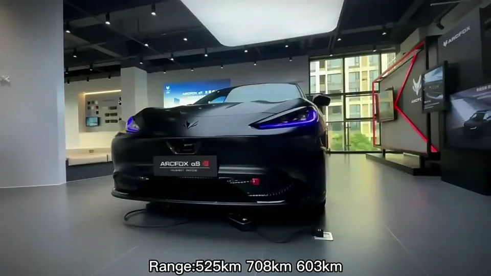 2022 Arcfox Alpha S Large Space Sedan Electric Car Long Range 708km Electric Car Adult Vehicle ...