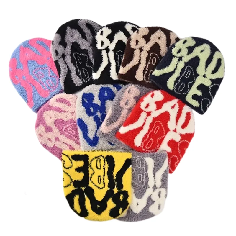 Beanies With Custom Logo All Over Print Designer Unisex Graphic ...