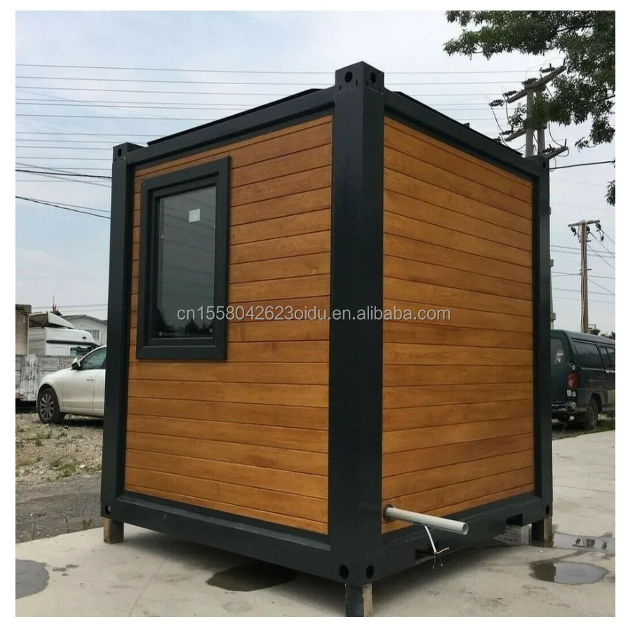 10ft X 8ft Mobile Prefab Modular Storage Room Shipping Container Office ...