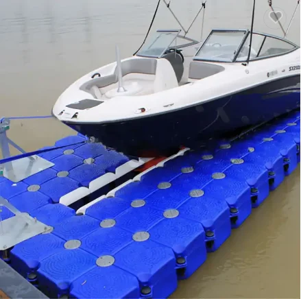Durable Plastic Floating Bridge Trestle Platform Marine Modular Pontoon ...