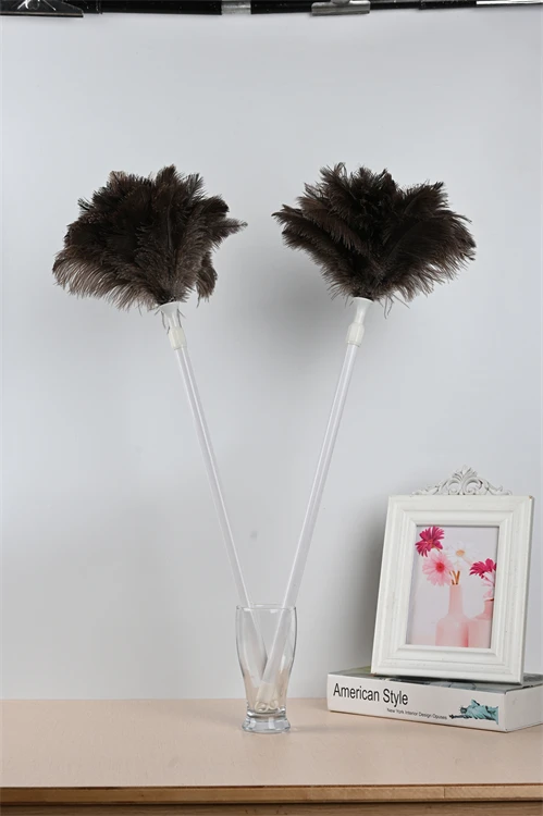 Chinese Custom Feather Duster Extendable Ostrich Feather Duster ...