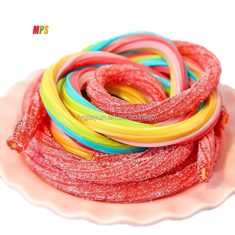 Customized Chewy Starch Super Sour Sweet Candy - Fruity Flavor