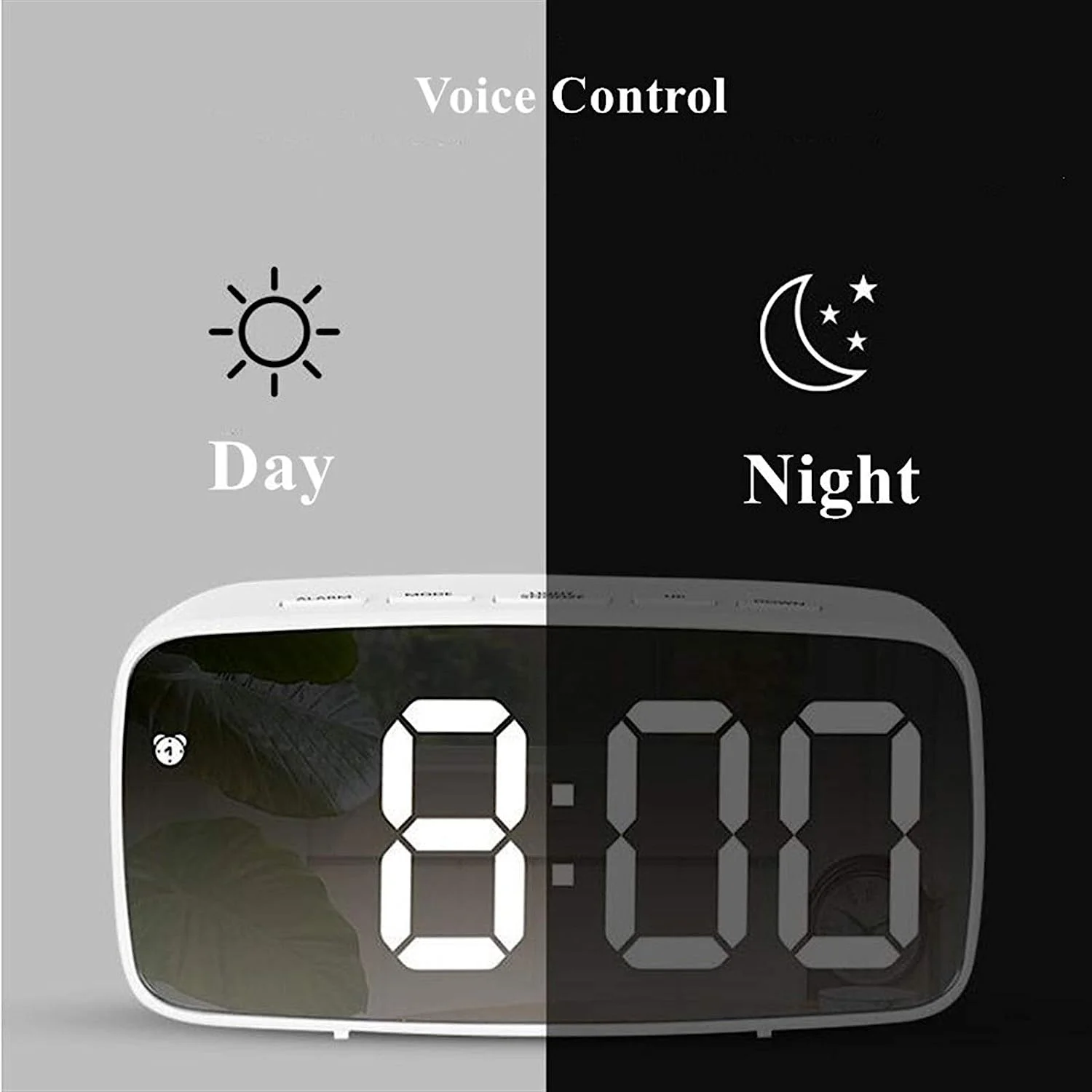 Cheetie Cp113 Battery Operated Led Clock Bedroom Alarm Digital Table ...