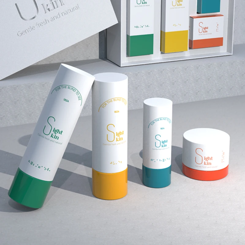 Luxury Unique Glass Skincare Containers Jars Set Refillable