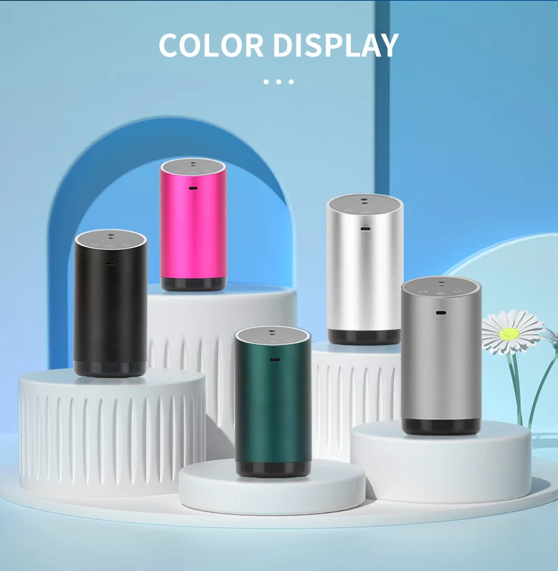 Low Noise Atomization Scent Diffuser Touch Control Desktop Scent ...