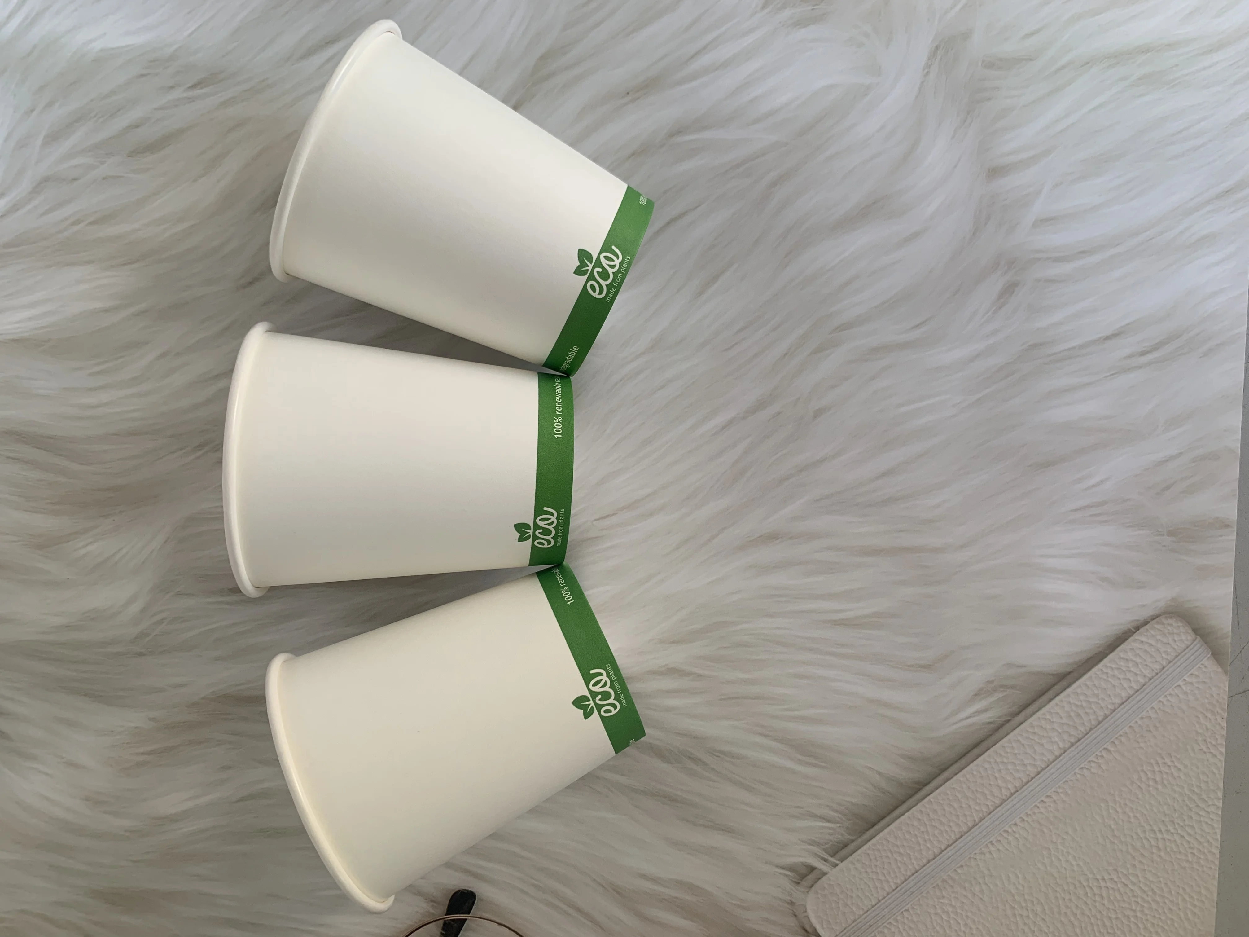 Single Wall Vending Machine Hot Paper Cup 8oz For Eu Market Top Size ...