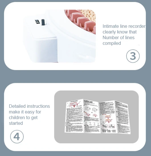 Mini DIY Circular Home Sweater Knitting Machine for Home Brothers Use ...