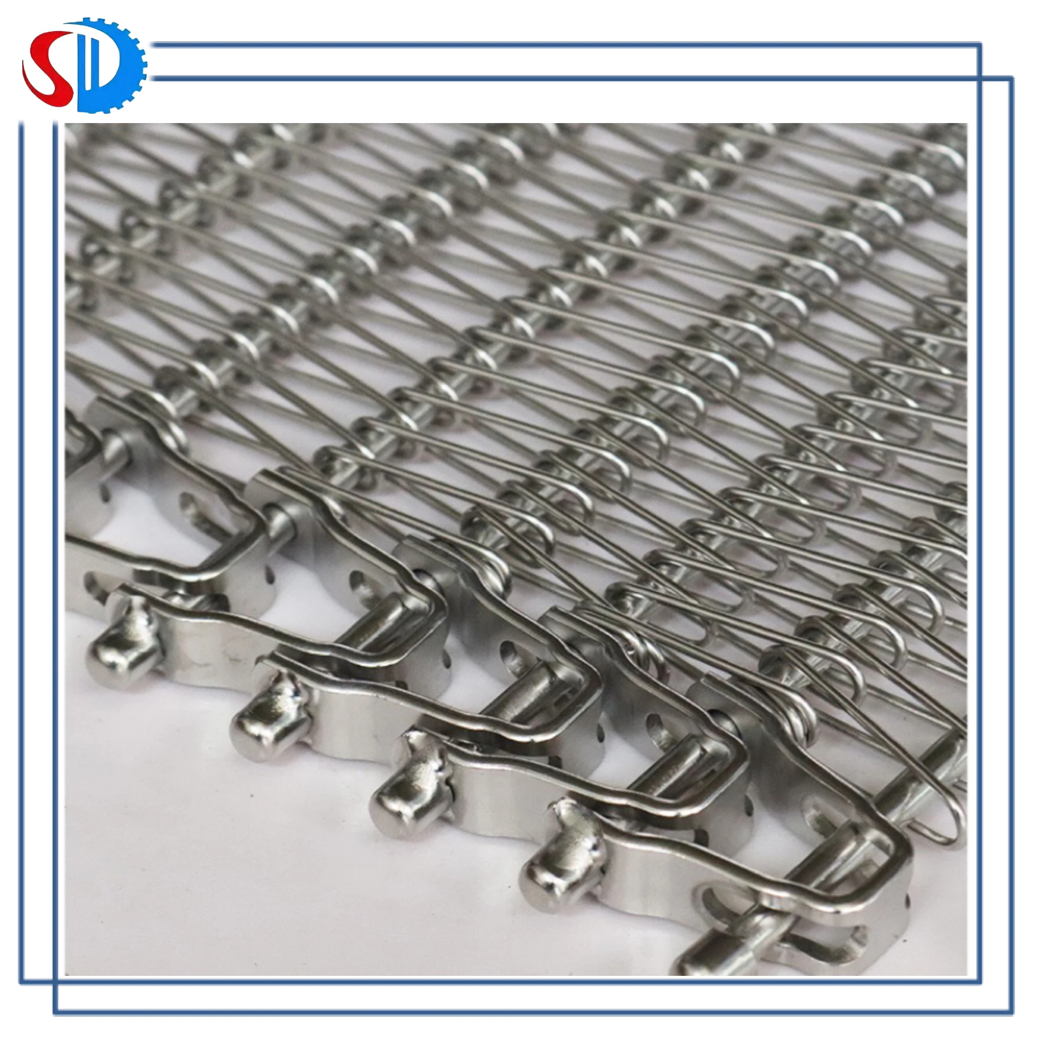 Non-Corrosion and Rust Quick Freezing Tower Cooling Conveyor SUS 304 ...