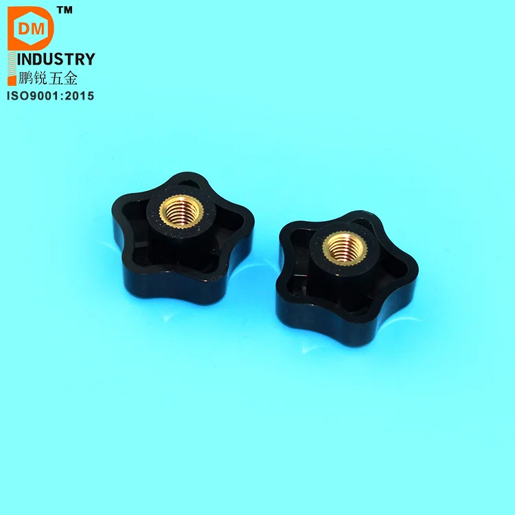 M6 M8 M10 M12 Plastic Star Head Clamping Thumb Tighten Grip Knob Nuts ...