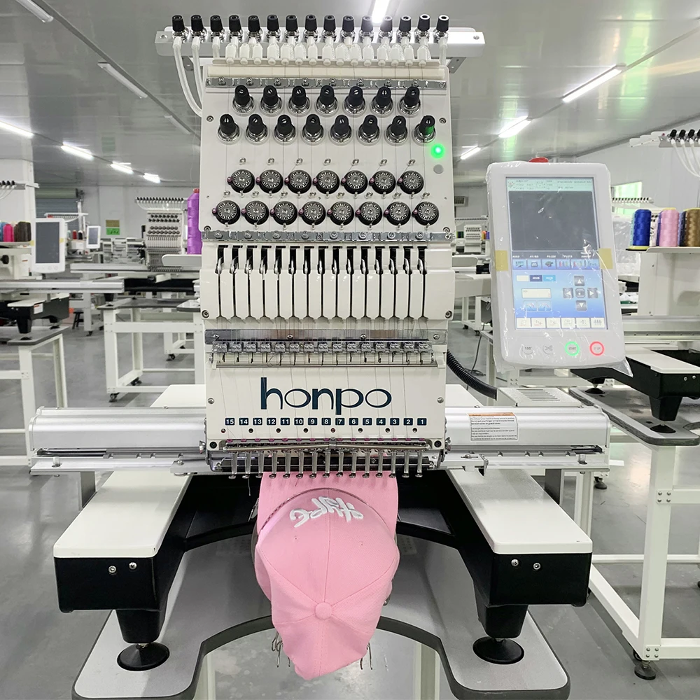 Single Head 15 Needles Embroidery Machine - Buy Embroidery Machine,3d ...