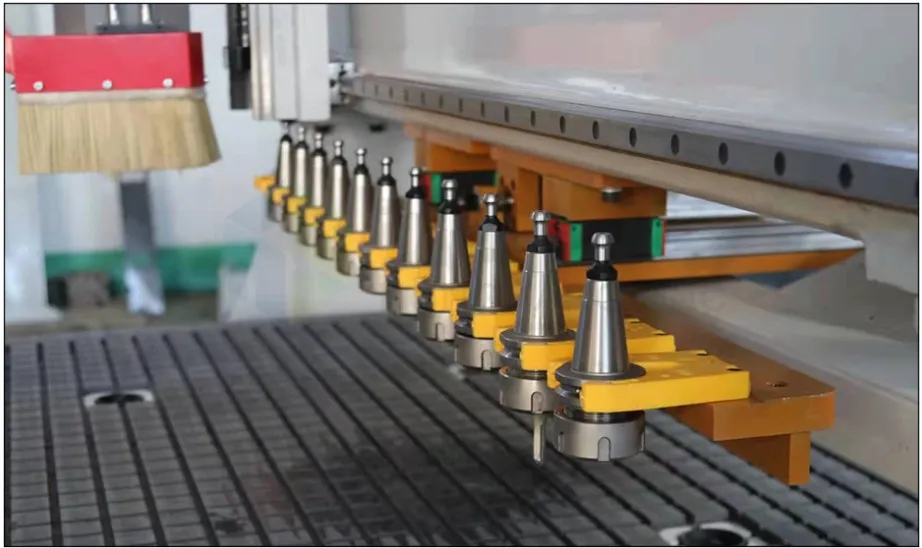 CNC Automatic Tool Changer with ISO30 BT30 Tool Holder for Wood Carving ...