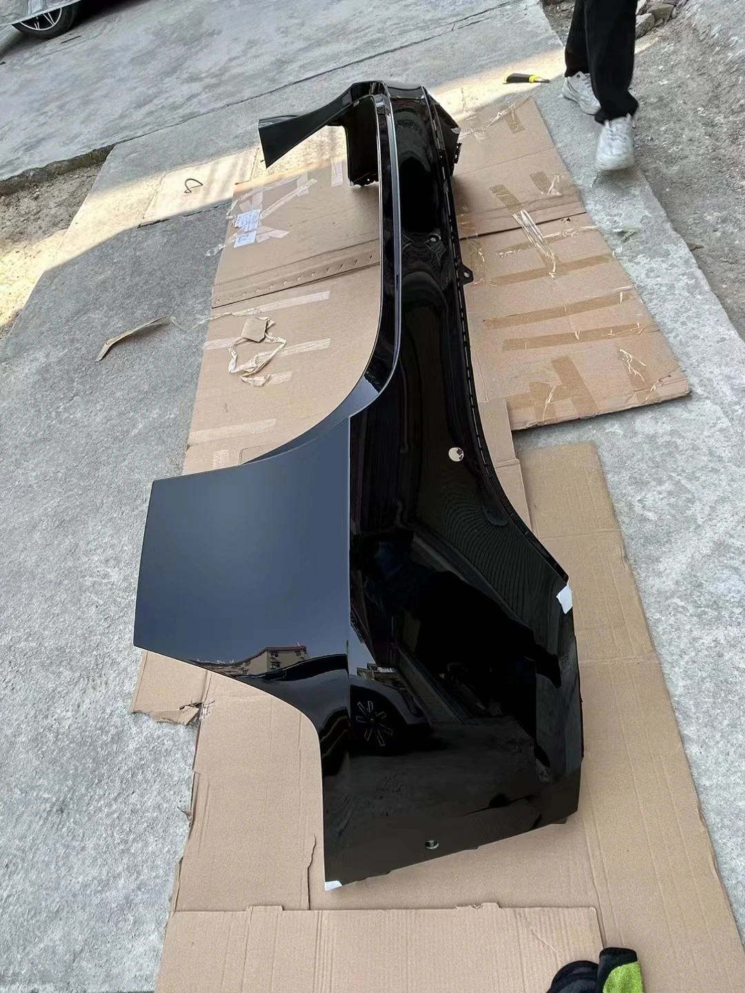 Applicable To The Rear Bumper Of The Original Tesla Model Y 2022-2023 ...