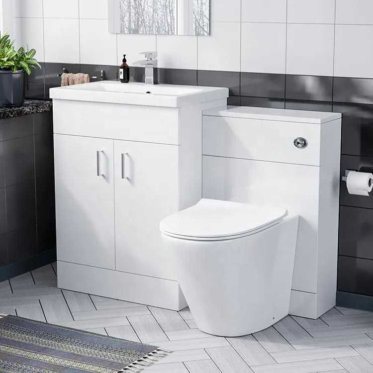 Modern Commode Ceramic Floor Mounted Rimless Flushing Toilet Back To ...