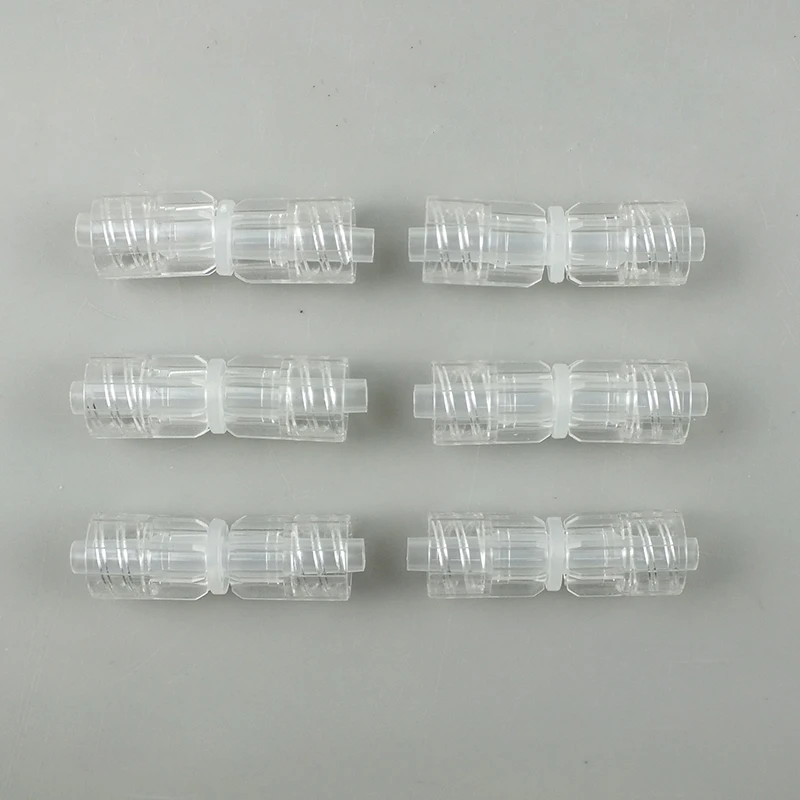 Syringe/Needle Adapter Transparent Double Female Connector Adapter ...