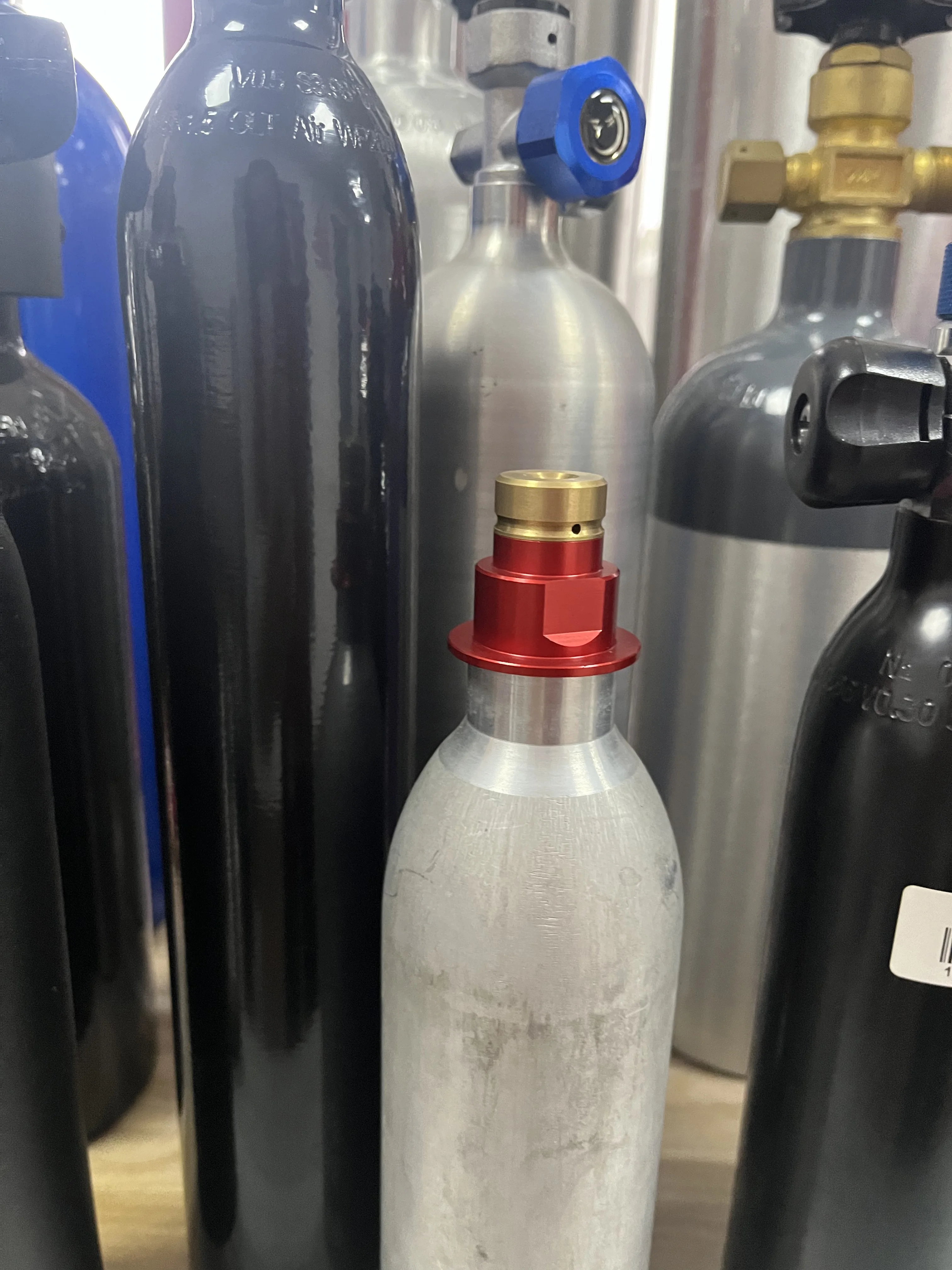 New M18*1.5 CO2 Adapter with Filter Carbonator Quick Connect