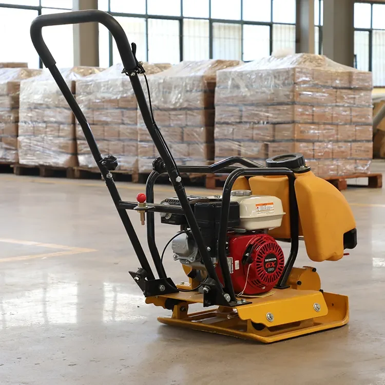 Gasoline Diesel Hydraulic Reversible Vibration Flat Roller Compactor ...