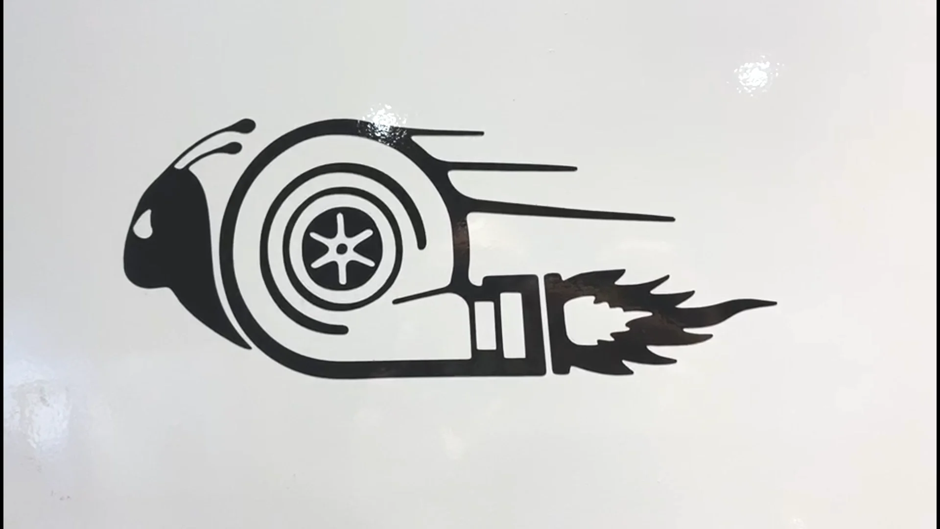 Styling Stylish Dub Drift Race Turbo Snail Stickers For Window Door ...