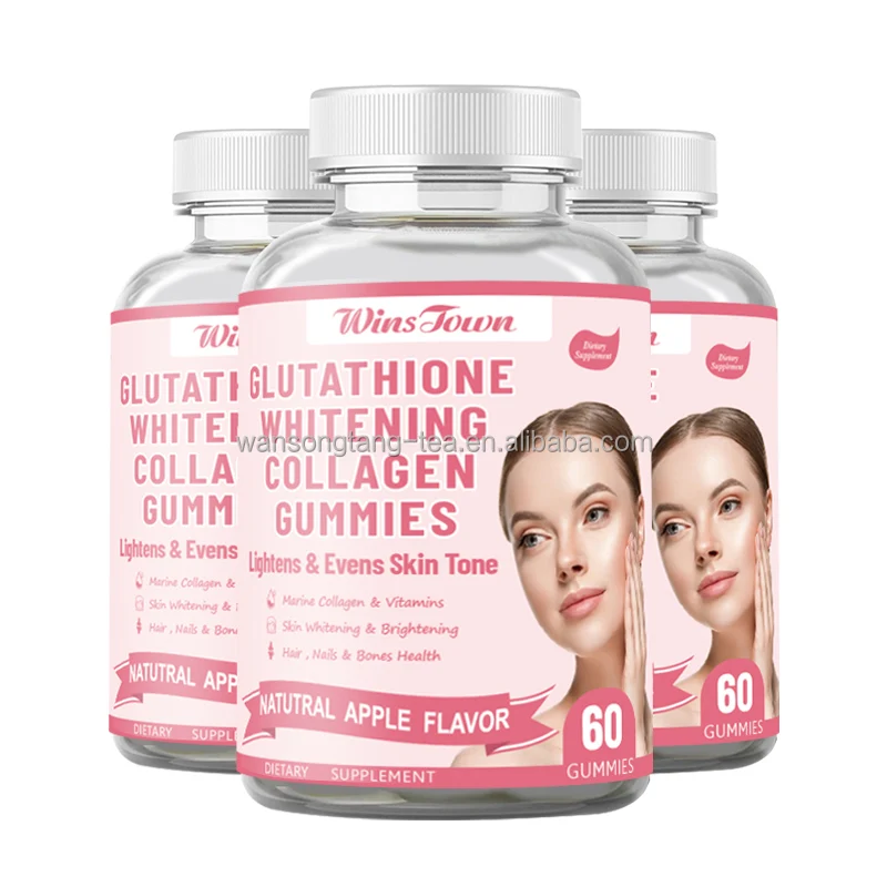 Winstown Organic Skin Whitening Gummies Dark Spots Treatment ...