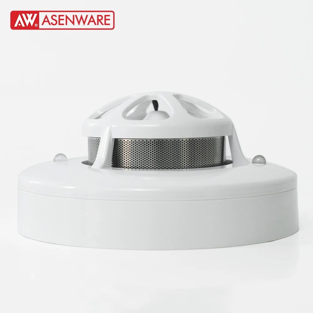 Asenware Multi-sensor Addressable Fire Alarm Combined Smoke And Heat ...
