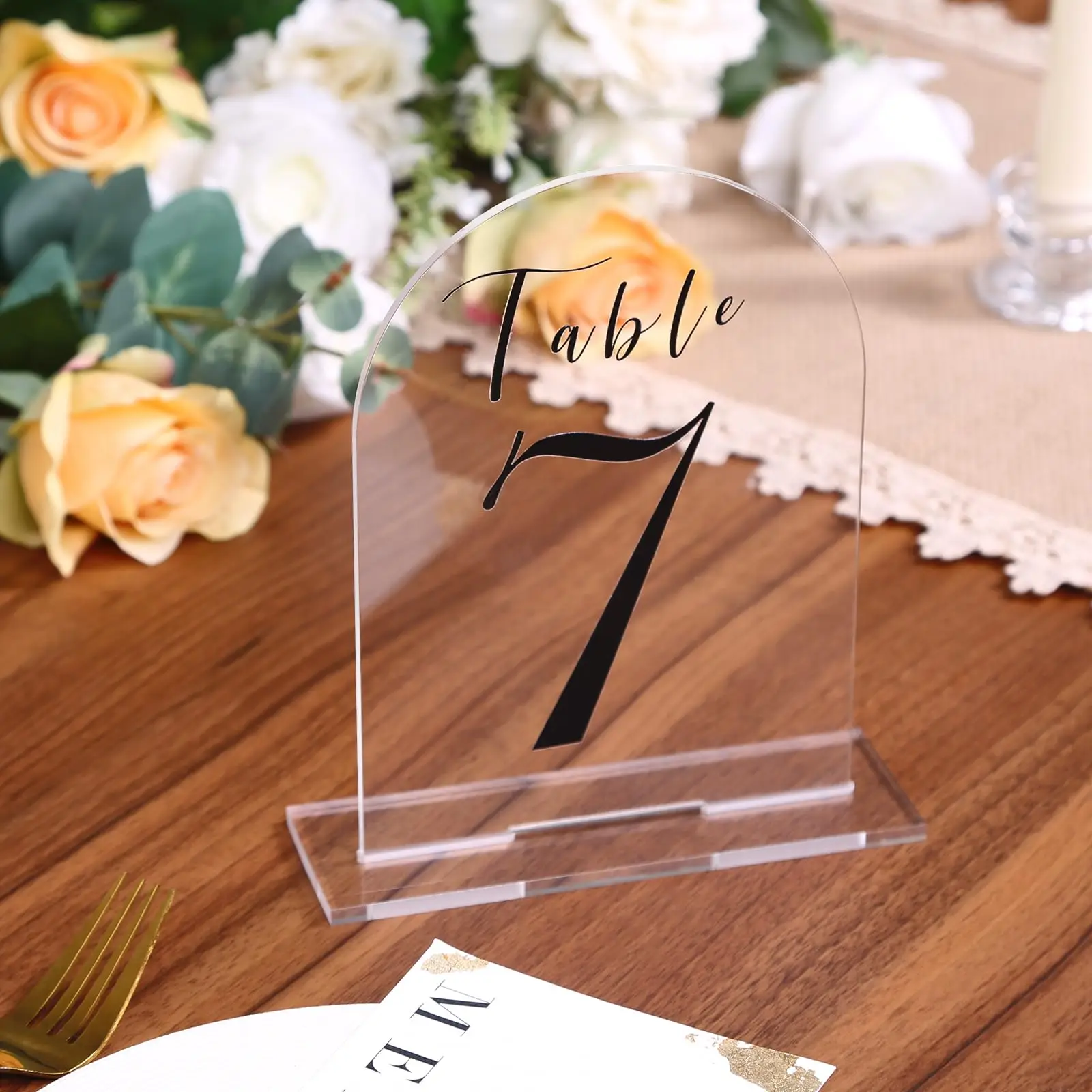 DIY Blank Arch Sign Sheet Perfect for Decoration, Acrylic 5x7 Inch ...