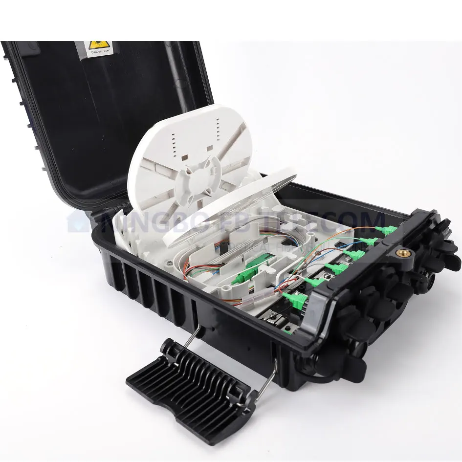 FTTH Outdoor Waterproof Fiber Optic Pre-Connnected Box FTTH Outdoor Waterproof Fiber Optic Pre-Connnected Box