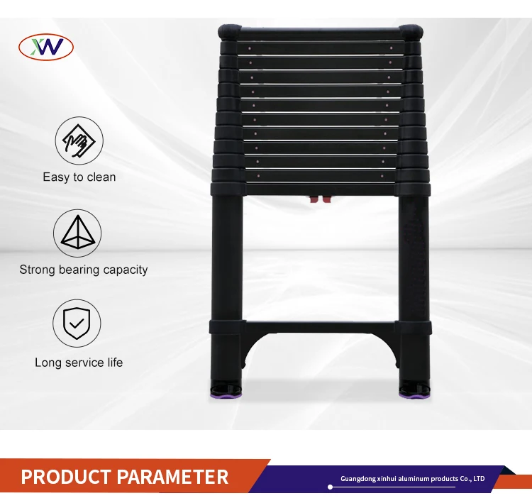 High Quality Multipurpose Ladder Retractable Portable Ladder Safety Non ...