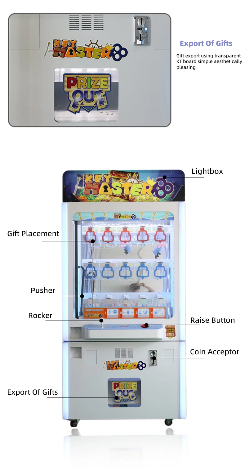 Keymaster Machine - Fun & Prize Redemption Arcade Game