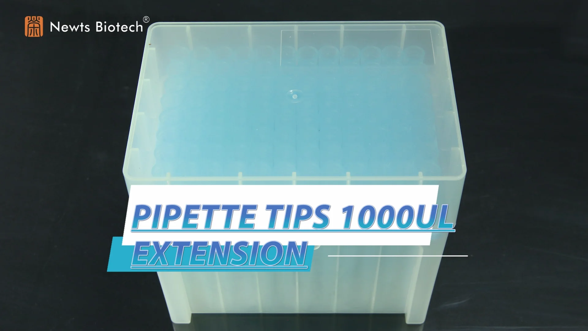 Other Medical Consumables Blue Plastic Pipette Tips 1000ul/1250ul ...