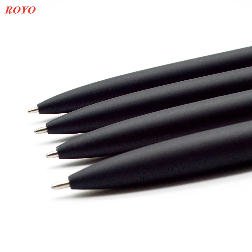 High Quality Hot Selling Luxury Color Rubber square Hotel Ball Pen with ...