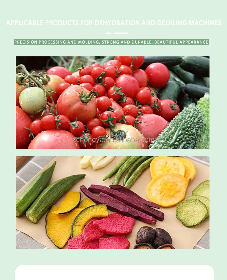 Industrial Centrifugal Potato Chips Deoiling Machine Vegetable Fruit ...