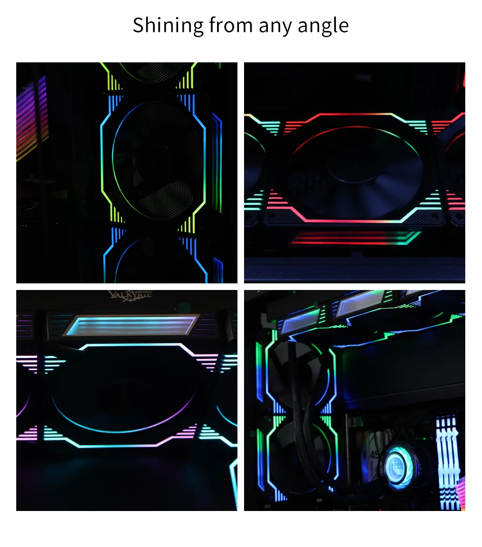 Lovingcool Silent Chassis Fans Pc Radiator Cpu Cooler Computer 120mm ...