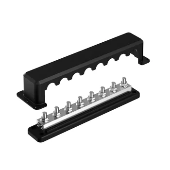 Amomd 600a High Current Laminated Busbar 8 Studs Stainle Steel Earth Wiring Power Distribution ...