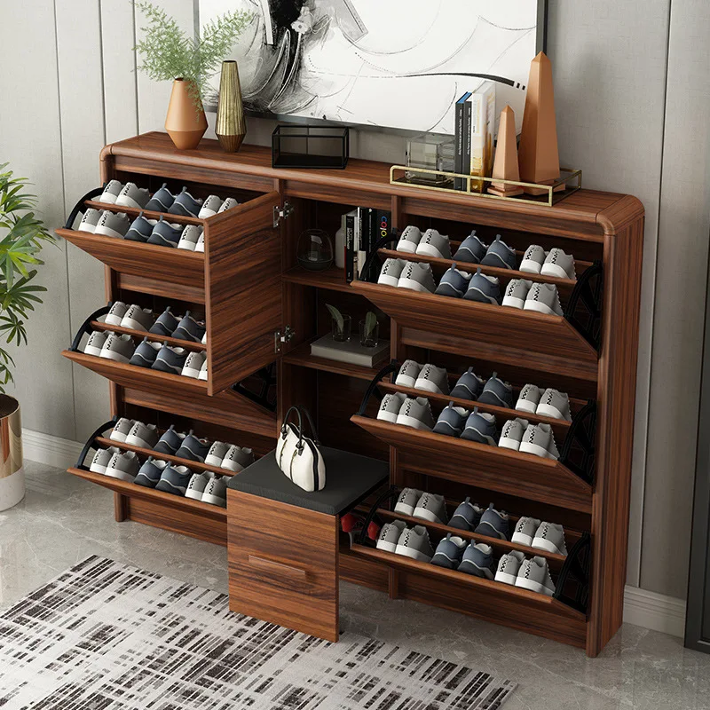 Modern Wooden Shoe Cabinet Luxury For Entryways Shoe Rack Cabinet ...