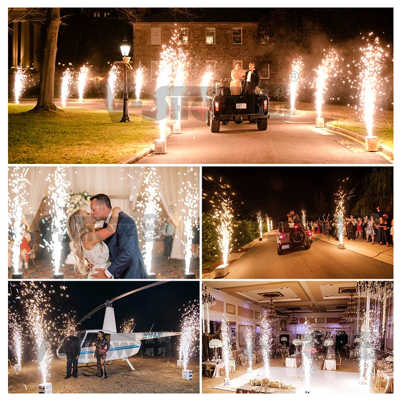 V-show Big Sparks 750w Stage Sparks Machine Cold Spark Machines For ...