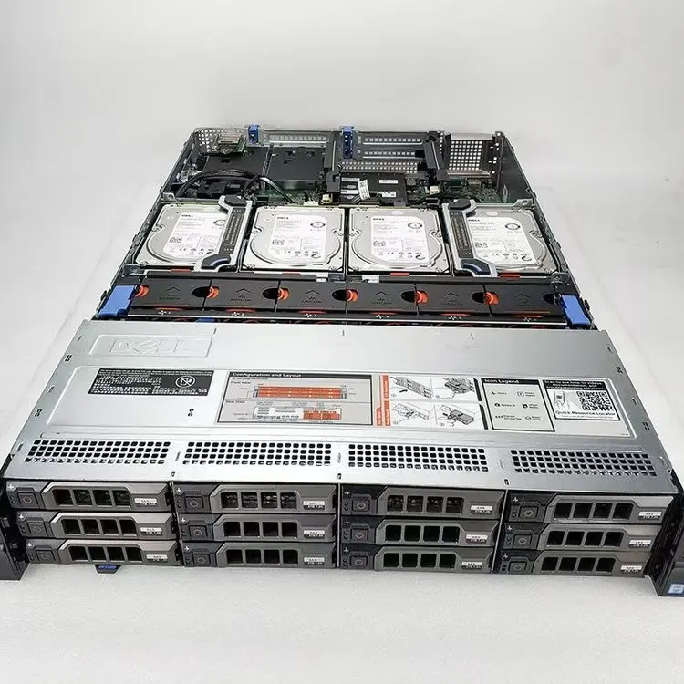 PowerEdge R730XD 2U Used Blade Server Rack Intel Xeon E5 16G 300G H330 ...
