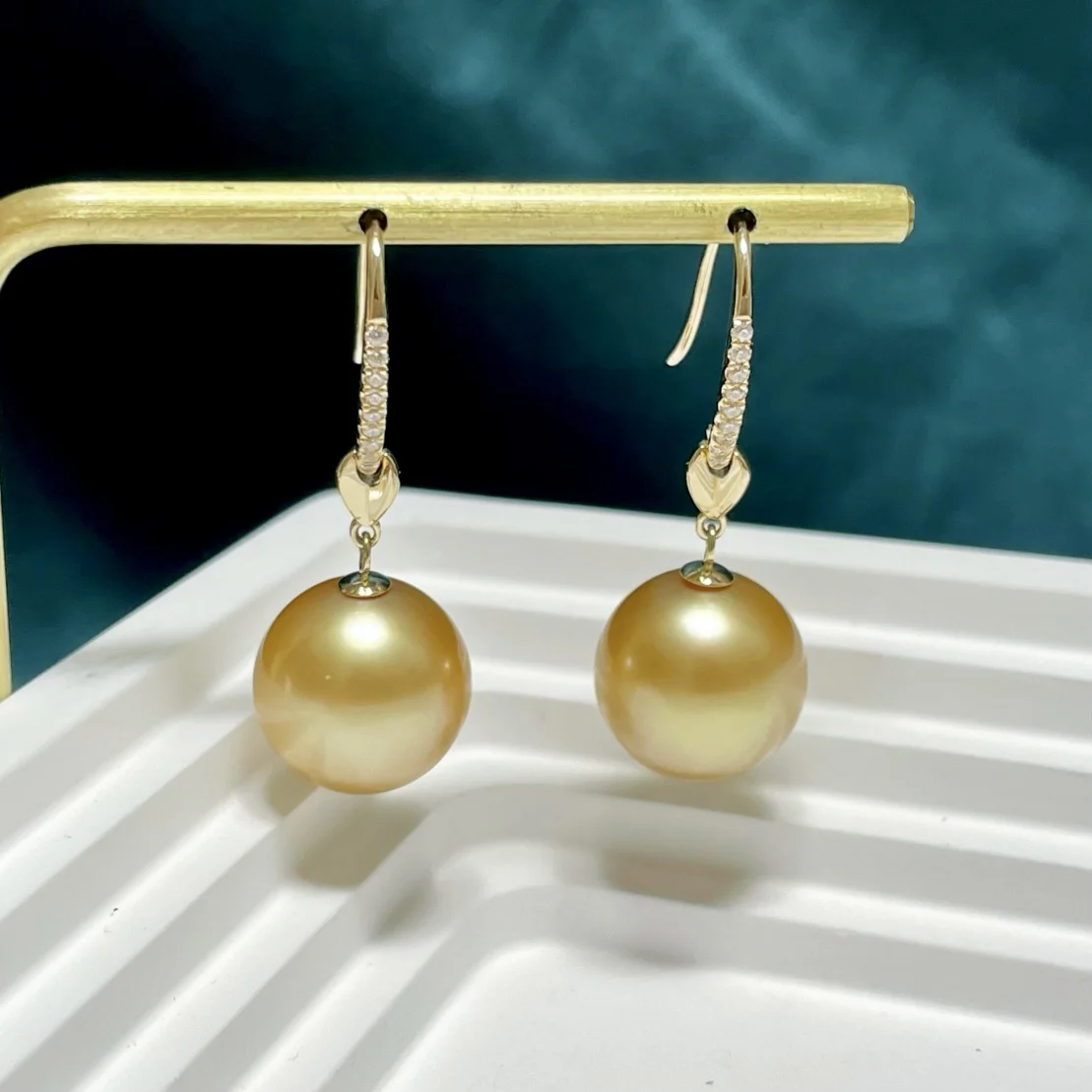 Semi-finished ear stud earring accessories Latest Smoky Quartz Diamond ...