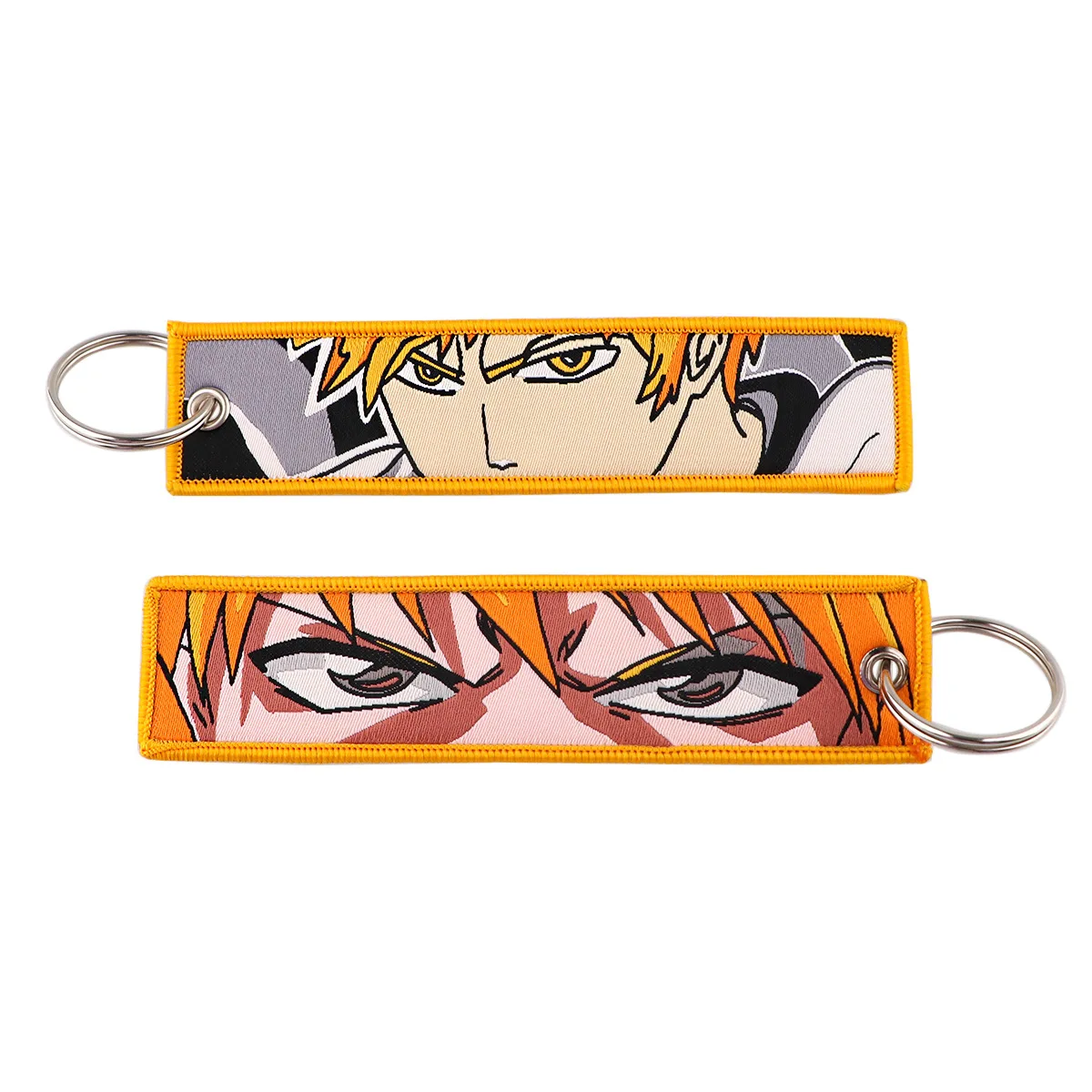 12 New Design High Quality Anime Bleach Embroidered Flight Tag Key ...