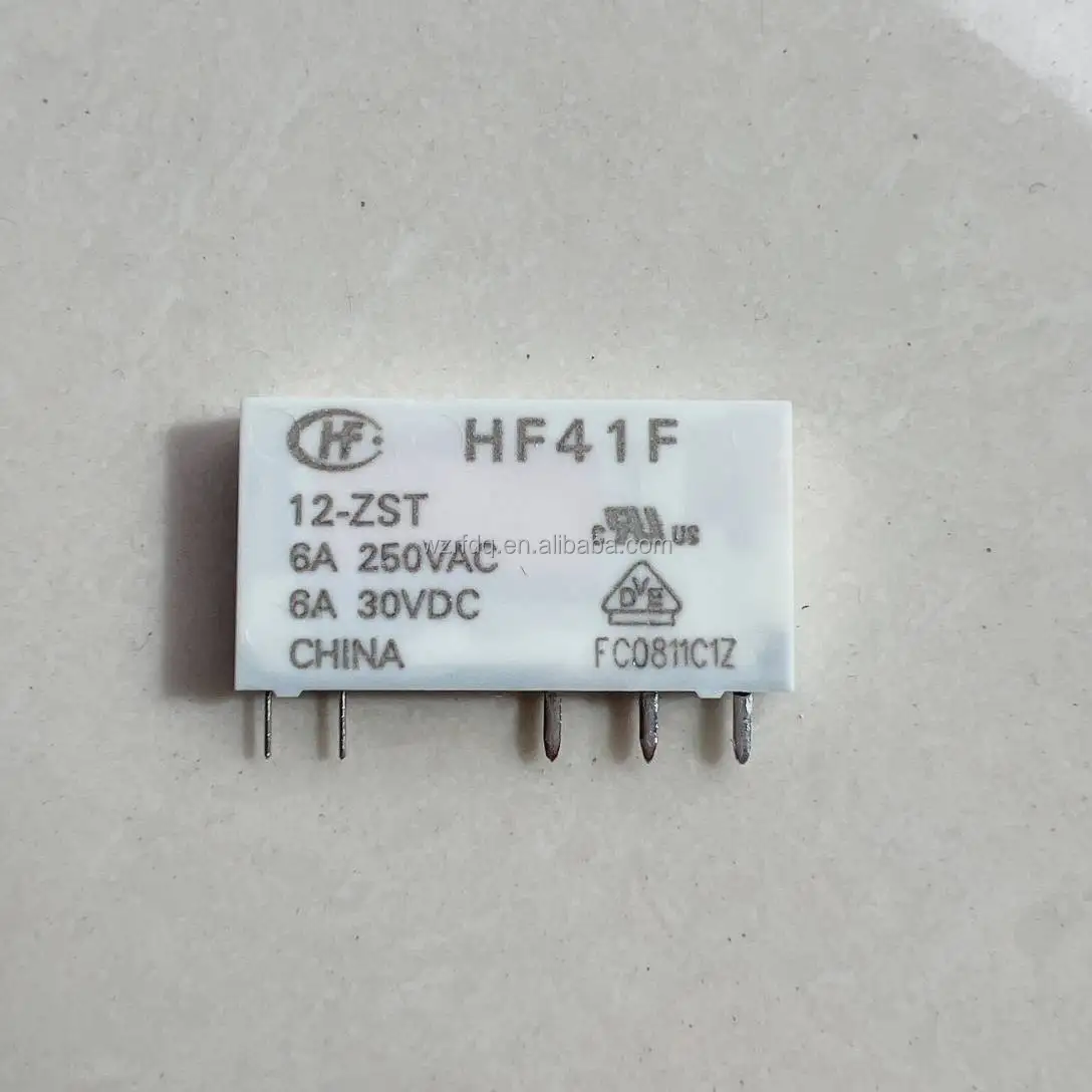 Customization 12v Slim Relay Contact Materials Agsno2 Hf41f/12-zst 12v ...