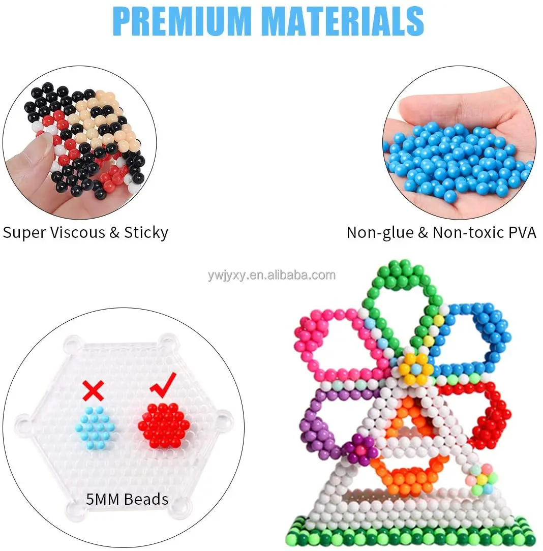 Wholesale Magic Water Sticky Beads Educational Toy Colorful Diy Water ...