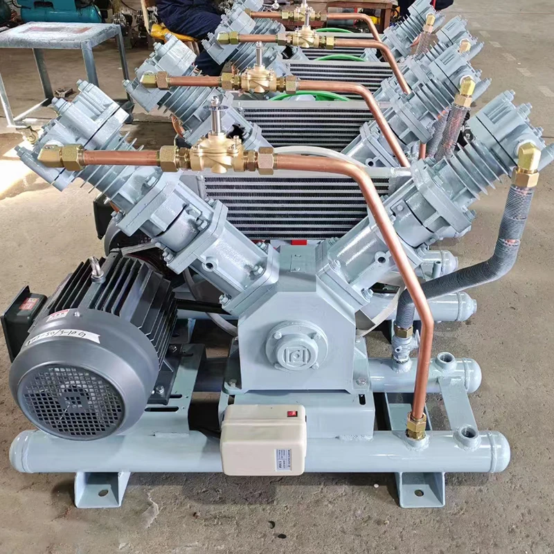 Azbel High Quality Booster Compressor 200 bar Water Cooling Nitrogen ...