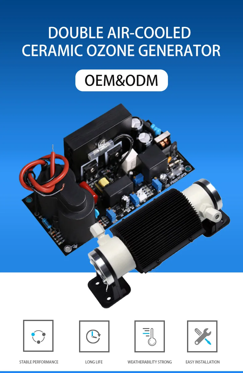 Long Life 5000mg Mini Ozone Generator Quartz Tube Ceramic Tube 7g 10g ...