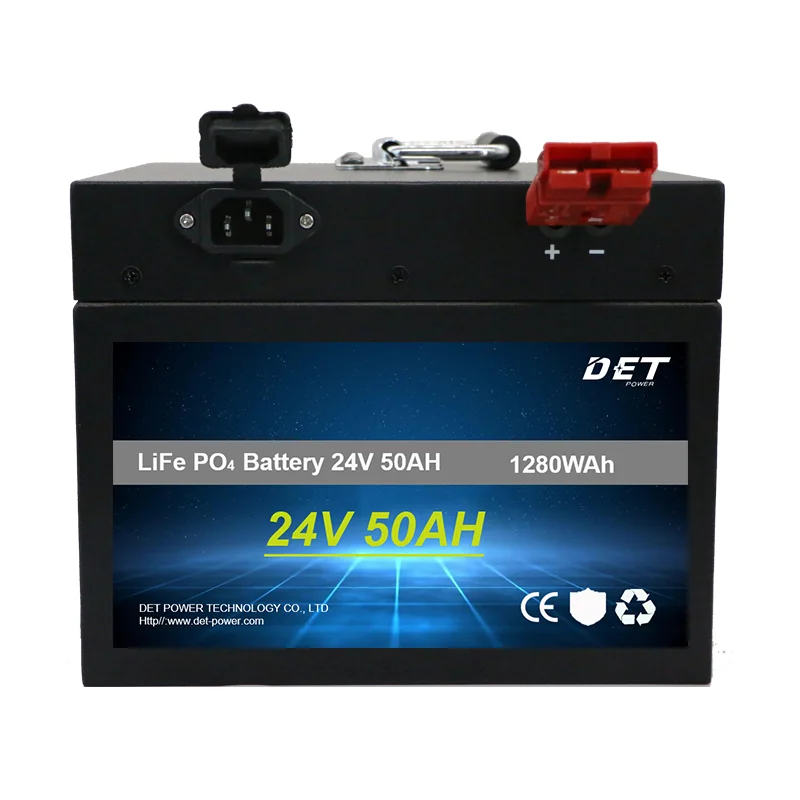 Customized Lifepo4 Lithium 24v 50ah Bms Battery Pack For Energy Storage ...