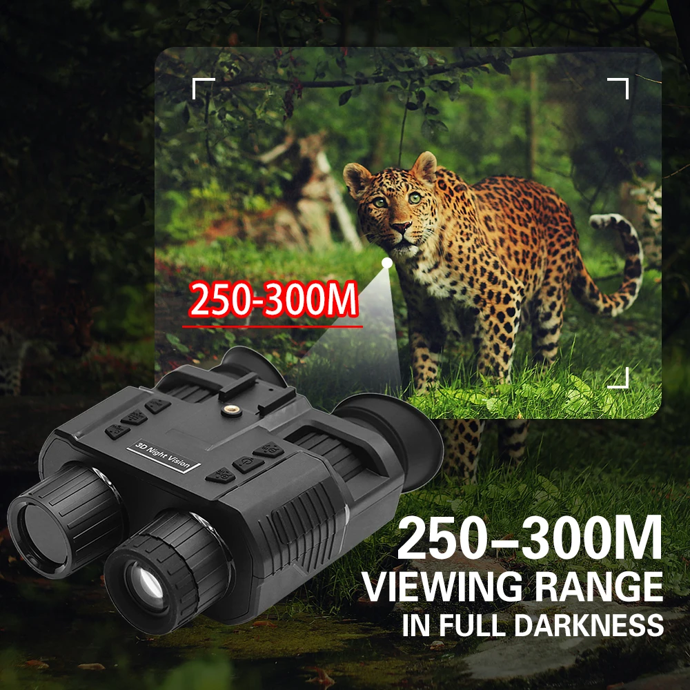 NV8000 3D Night Vision Binoculars Helmet Compatible Goggles for Hunting ...