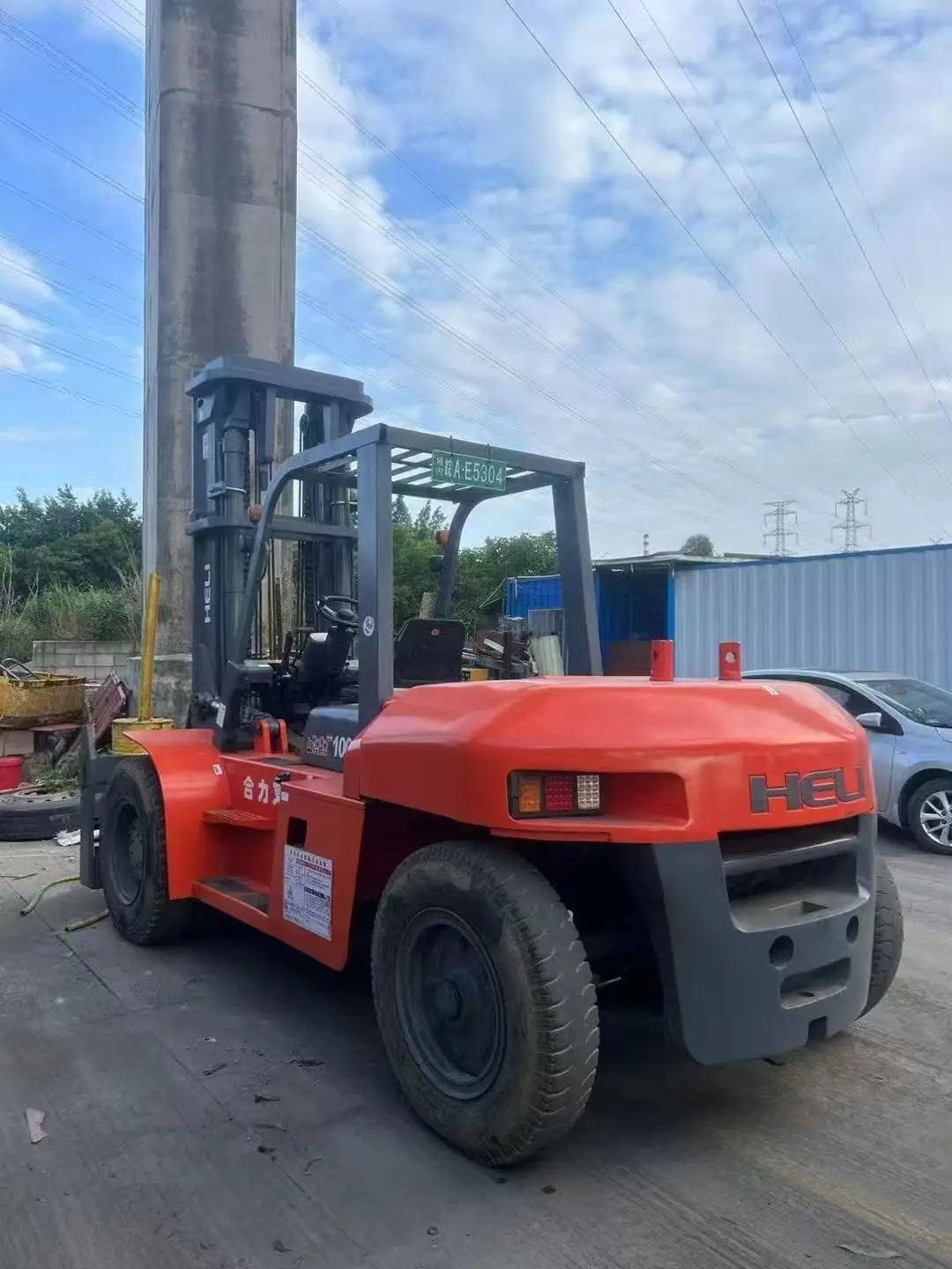 7 Ton CPCD70 Diesel Forklift Widely Used Heli Manual Forklift for Logistic Manufacturing ...