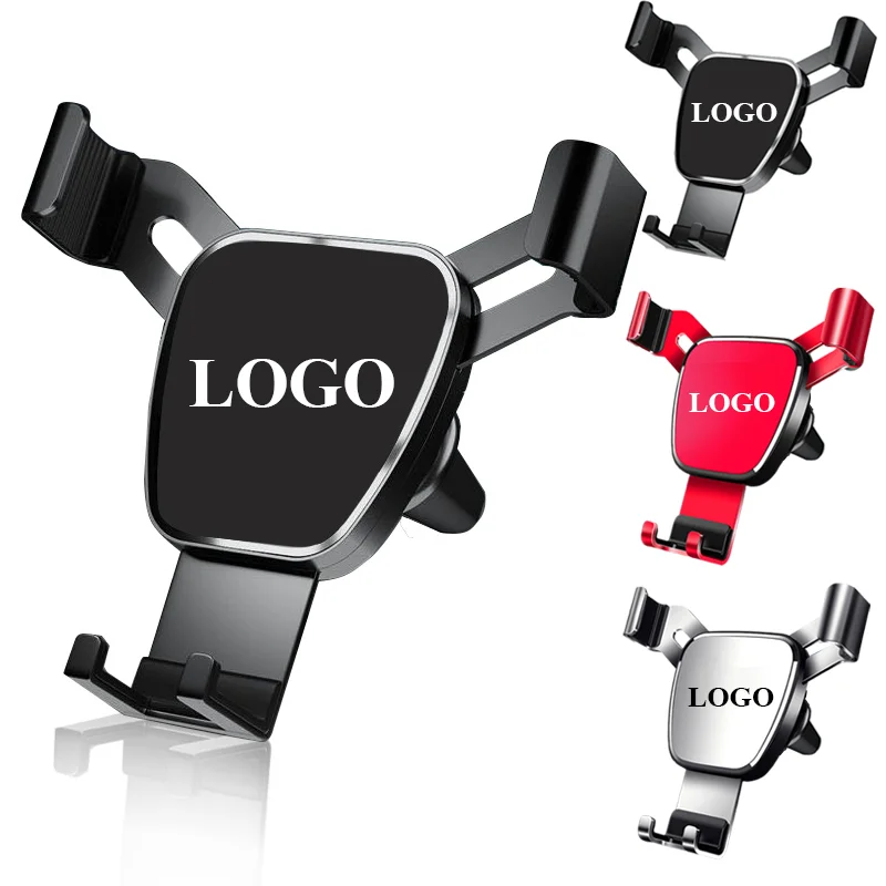 Custom Logo Adjustable Metal Rack Phone Car Holder Mount Holders Phone ...