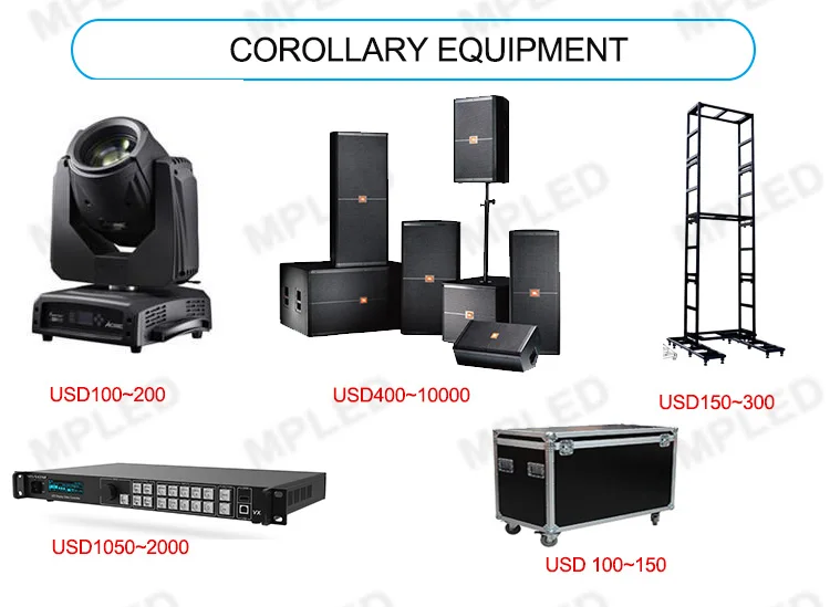 MP LED Stage Background - Digital Screen P4 Outdoor Waterproof