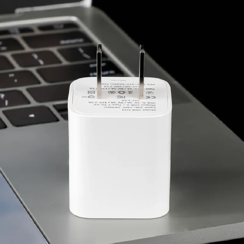 Premium Gan 33w Dual-port Usb Phone Charger With Usb-a And Usb-c ...