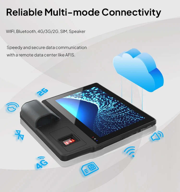 Ekemp Rugged Biometric Device With Fingerprint Scanner And One Stop ...