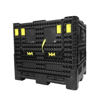Easy-folding Plastic Gaylord Box - Buy Hdpe Large Collapsible Plastic ...